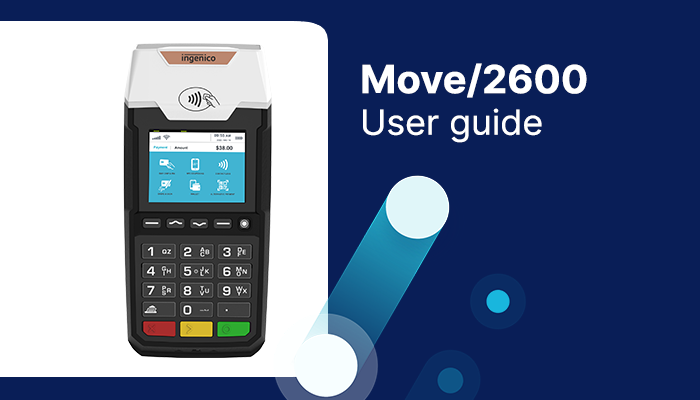 Ingenico | Move/2600 - User guide